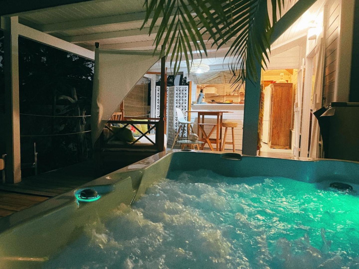 Maison 1 Pièce Karaib Lodge, Jacuzzi Privé - Anse des Rochers
