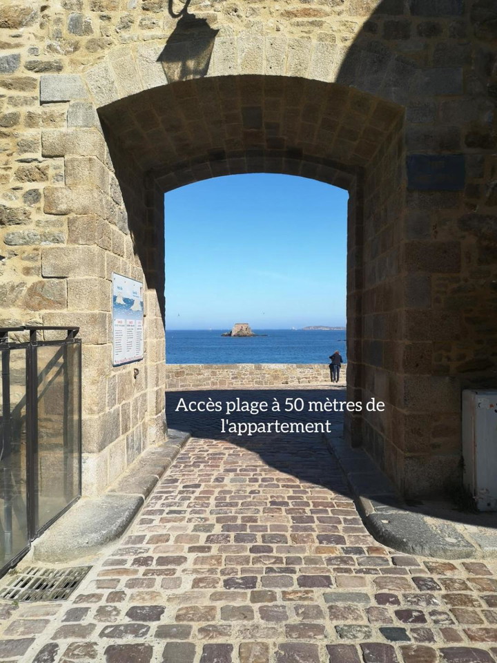 Au Cœur Des Remparts, L'écrin Appartement 2 Chambres Pour 2-6 Pers - Saint-Malo