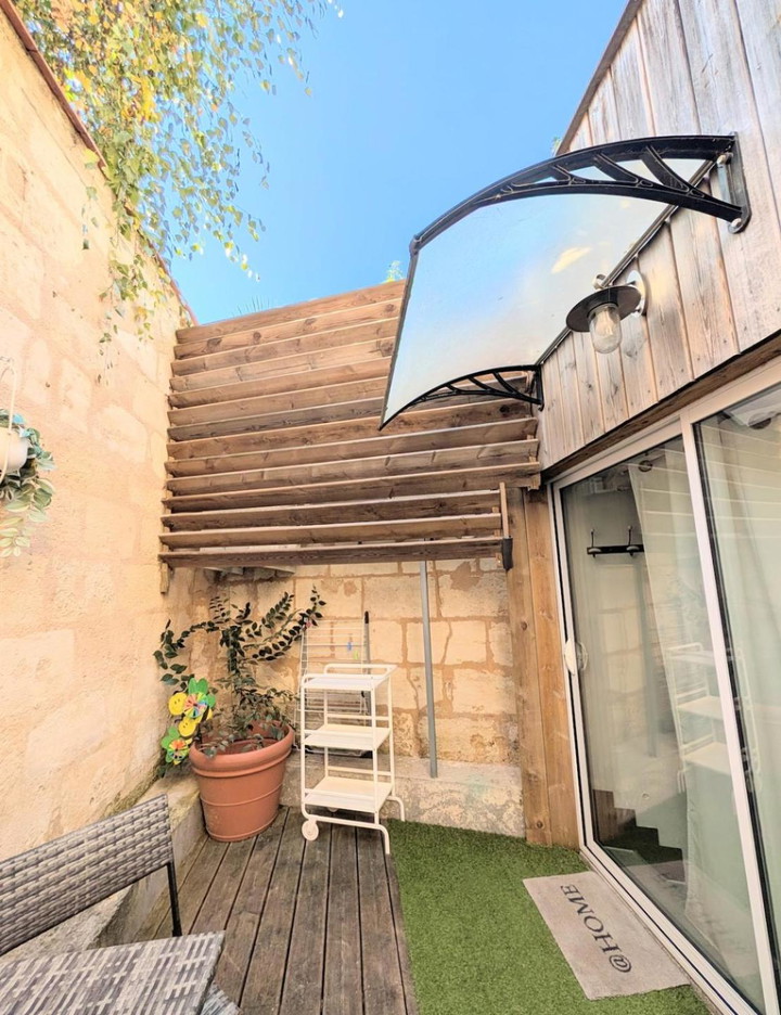 Studio Climatisé Avec Terrasse Au Jardin Public - Bordeaux
