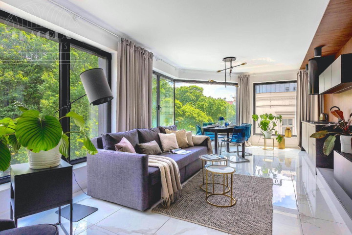 Modern View Of Planty Park By Fragola Apartments - Krakova