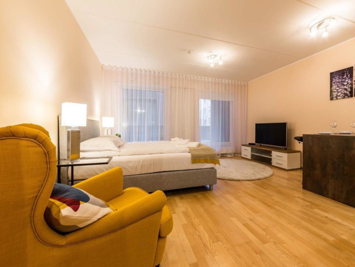 Rotermanni Studio Apartment, Large Terrace, Garage Parking - Tallinn