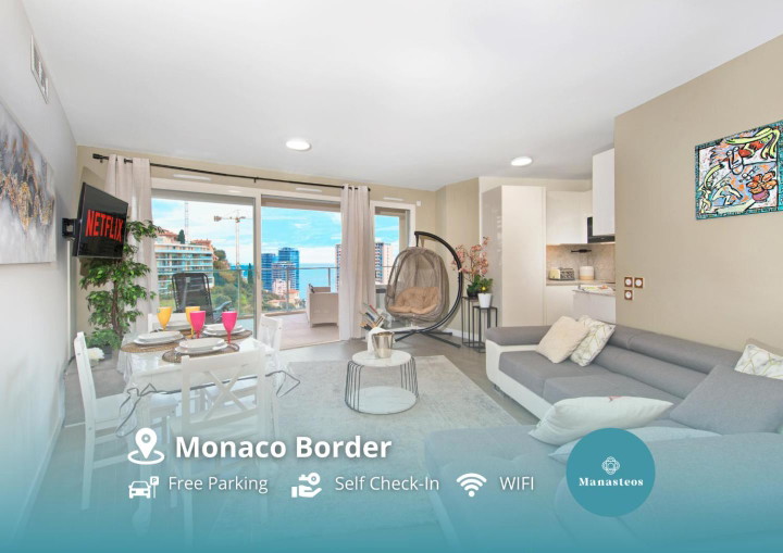 Grande Terrasse - Vue Mer - Parking - Bk - 모나코