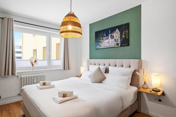 Wohlfühlapartment, Zentral, 200m Zur Uni, Parkplatz, Boxspringbetten, Massagesessel, Nespresso, Lan & Wifi - Wolfsburg