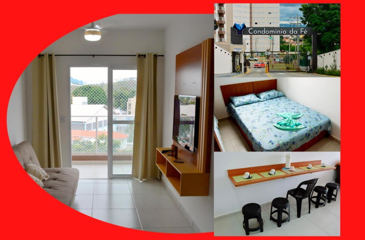 Apartamento Com Garagem No Condomínio Da Fé, Canção Nova - Cruzeiro