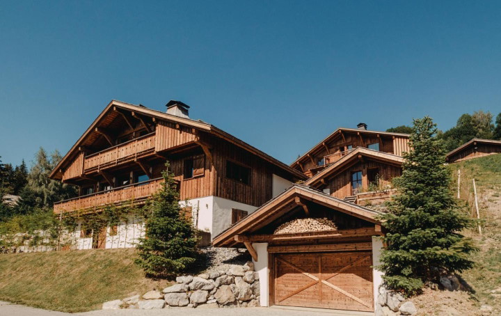Maison Dominos Chalet De Luxe 5 Chambres Vue Montblanc ,Spa, Jacuzzi, Salle De Sport - Cordon