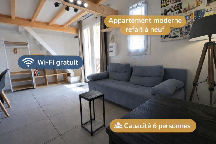 Le Repaire De Port Leucate 6 Personnes Wifi, Clim, Tout Confort - Département Aude