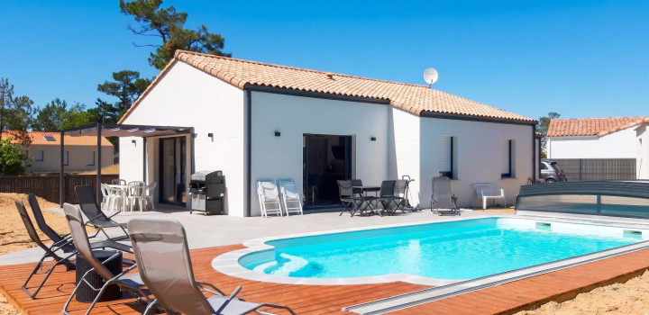 Villa Avec Piscine Privée à Saint-jean-de-monts - Frankrijk