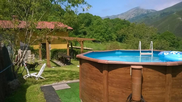 La Nozal Piscina, Barbacoa, Jardín - Asturias