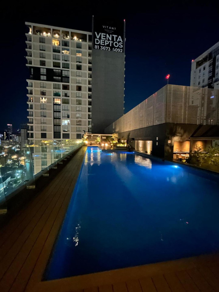 Premium Suite En Santa Lucia, Alberca, Gym, Kids Club, Estacionamiento 307 - Monterrey