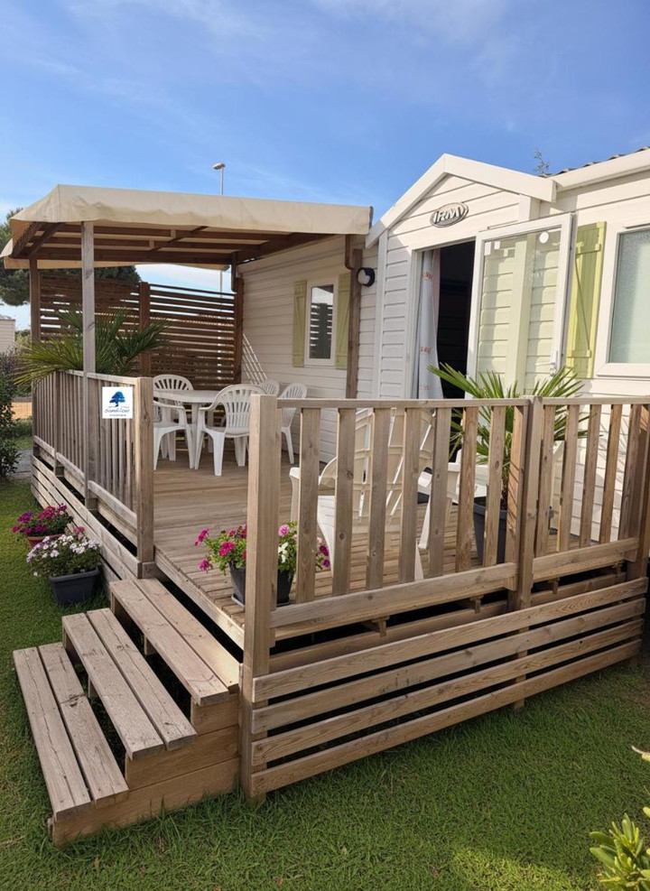 Mobilhome Sea & Sun - Camping Avec Piscine à Port-la-nouvelle - La Franqui