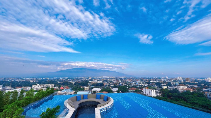 Luxury New Perfect Pool Gym Condo1 Br - Chiang Mai