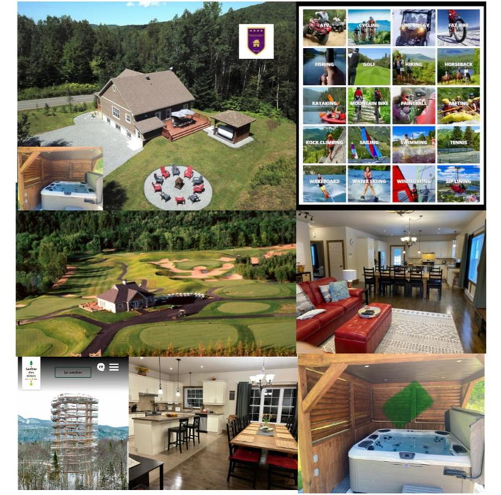 Chalet Mont Blanc Spa&golf&ski&naturecomfort Await - Mont-Tremblant