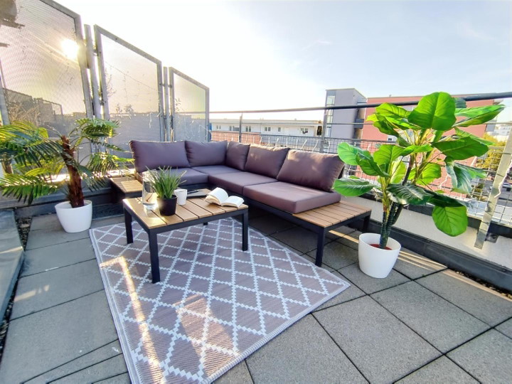 Ulmer Penthouse Für 7, Arbeitsplatz, Xxl-dachterrasse, Grill, Wii - Ulm