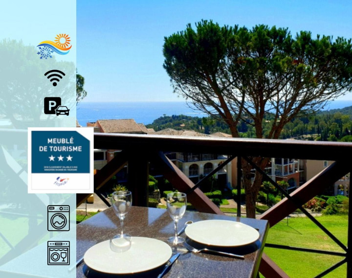 Nid D'azur à Cap Esterel - Côte D'azur - Vue Mer - Climatisé - Piscines - Agay