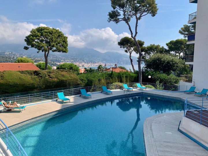 Le Roc Martin - Piscine - Climatisation- Vue Mer - Roquebrune-Cap-Martin