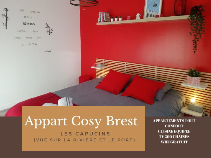 Appart Cosy Brest Les Capucins - Brest, France