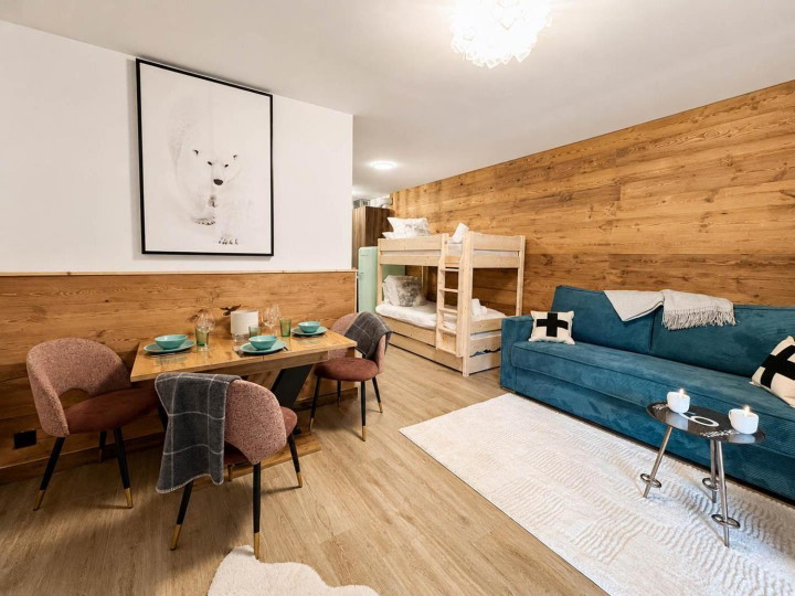 L'ours Blanc – Studio 4p Centre & Pistes - Taninges
