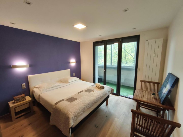 Chambre Zen 2 - Chez Vincent - Gare - Centre Ville Appartement Partagé -Wifi - Sévrier