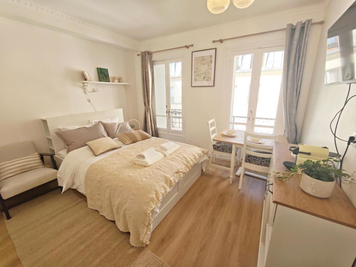 Charming Bright Studio 3 Min Walk To Opéra For 2 - Paris 9e Arrondissement