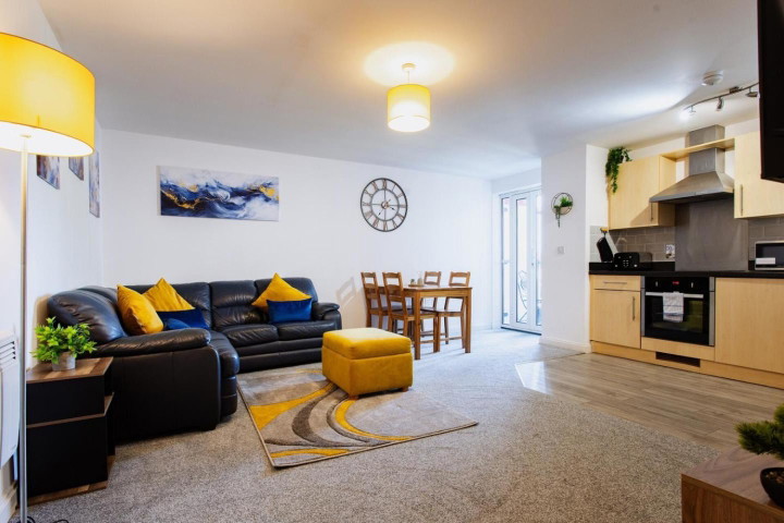 Cosy 2br Apartment Free Parking Cardiff Bay - Cardiff