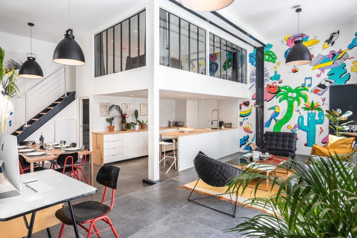 Outstanding Artist Loft - 6 Guests - Marais And Canal - Vincennes