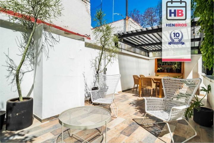 Hermosa Casa Remodelada Con Terraza Privada - Mexico State