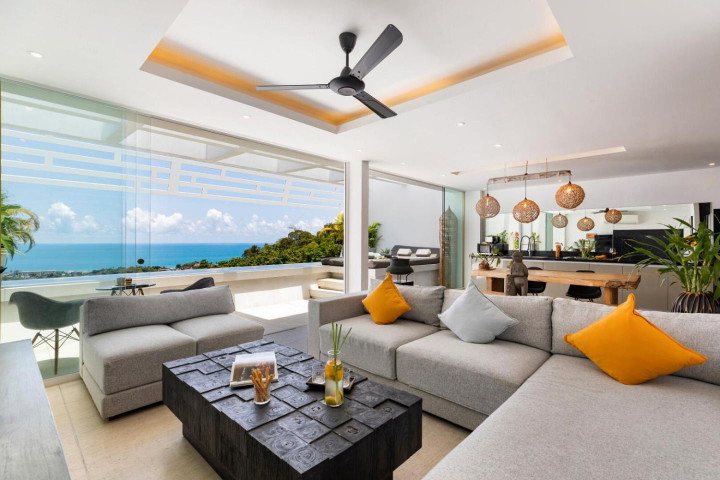 Stunning Sea View Villa With Private Salt Water Infinity Pool - Ko Samui