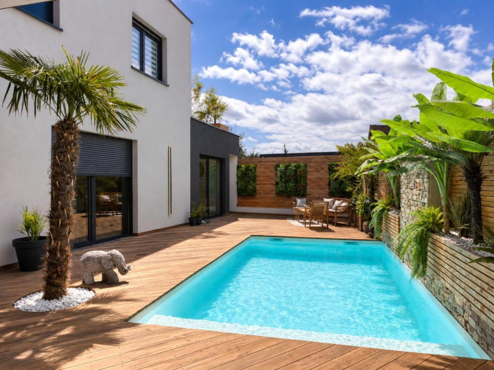 Maison De Vacances Avec Piscine Privée - Colmar