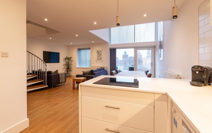 City Centre Apartment With Free Secure Underground Parking - Glasgow