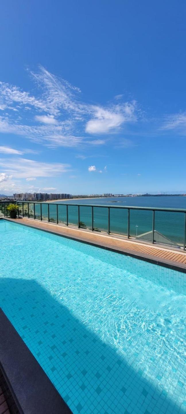 Flat Frente Ao Mar Em Camburi Rooftop Com Piscina E Vista Incrível - Vitoria
