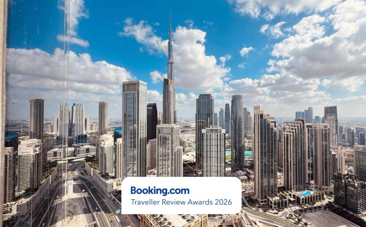 Apartment On High Floor With Burj Khalifa View And Infinity Pool - Dubai
