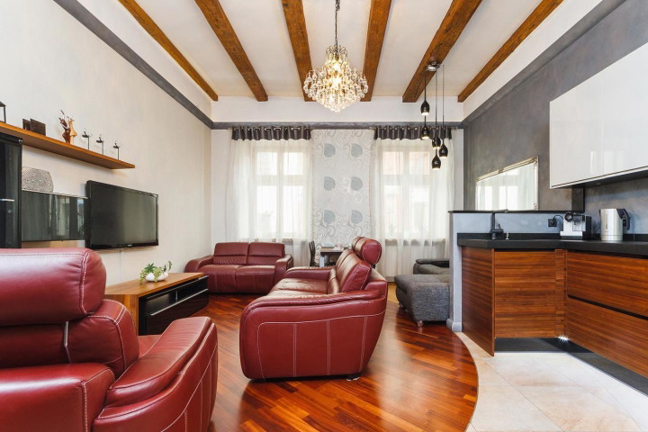 Royal Red Suite - Design Stay For 4 - Kazimierz - Krakow