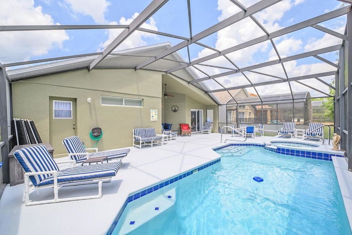 Cozy Private Home At Terra Verde Resort, South Facing Pool Spa, Near Disney, Seaworld - Kissimmee, FL
