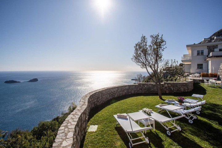 Belvedere Delle Sirene - Villa Deluxe With Sea View And Concierge - Feeling Italy - 波西塔諾