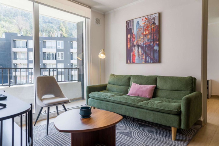Chic Providencia Apt 2br 2ba Sleeps 5 - Providencia