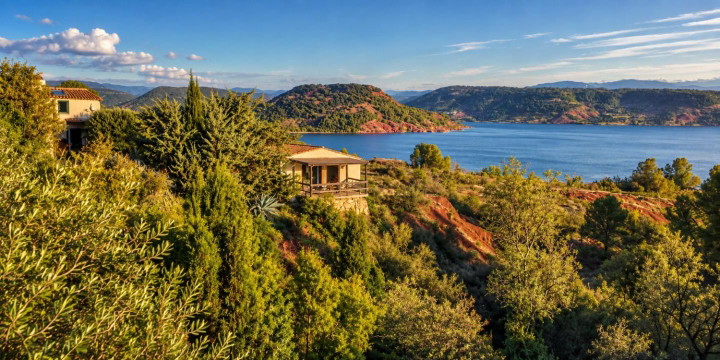 Studio 32m2 - Dans Propriété Avec Vue Imprenable Sur Le Lac Du Salagou - Lac du Salagou