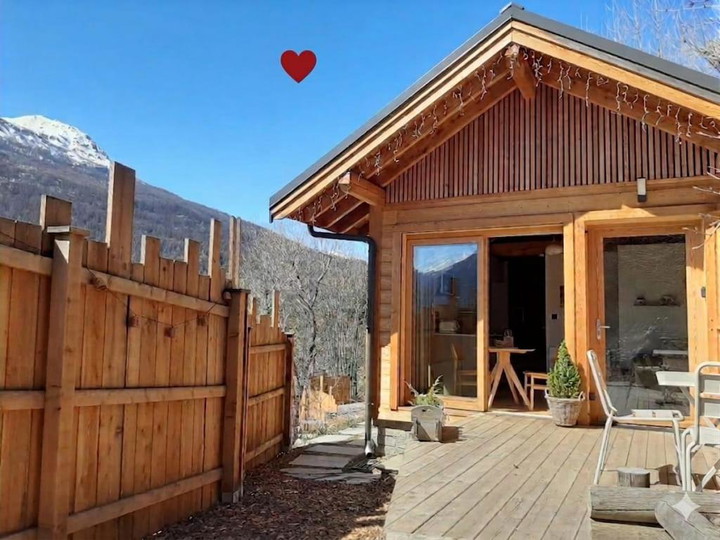 Petit Chalet Indépendant 2 Pers "La Cabane De Jean " - Vallée de la Clarée