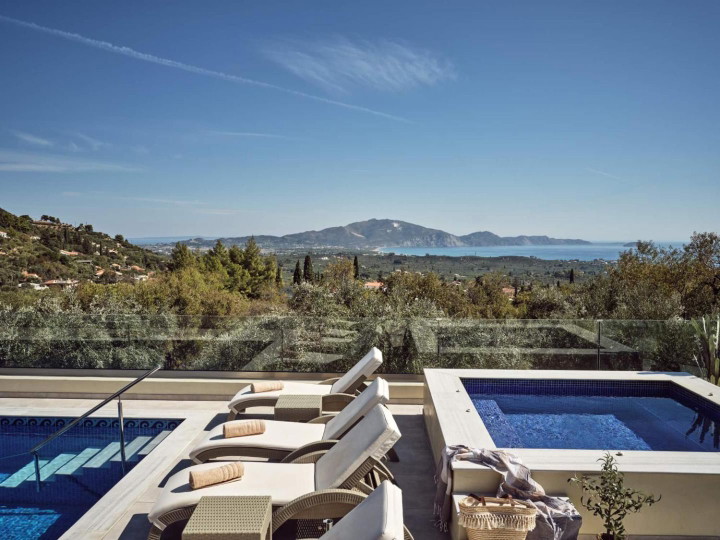 Lithakia Balcony Villa - Private Pool, Large Groups & Sea View, By Zantewize - Zakynthos