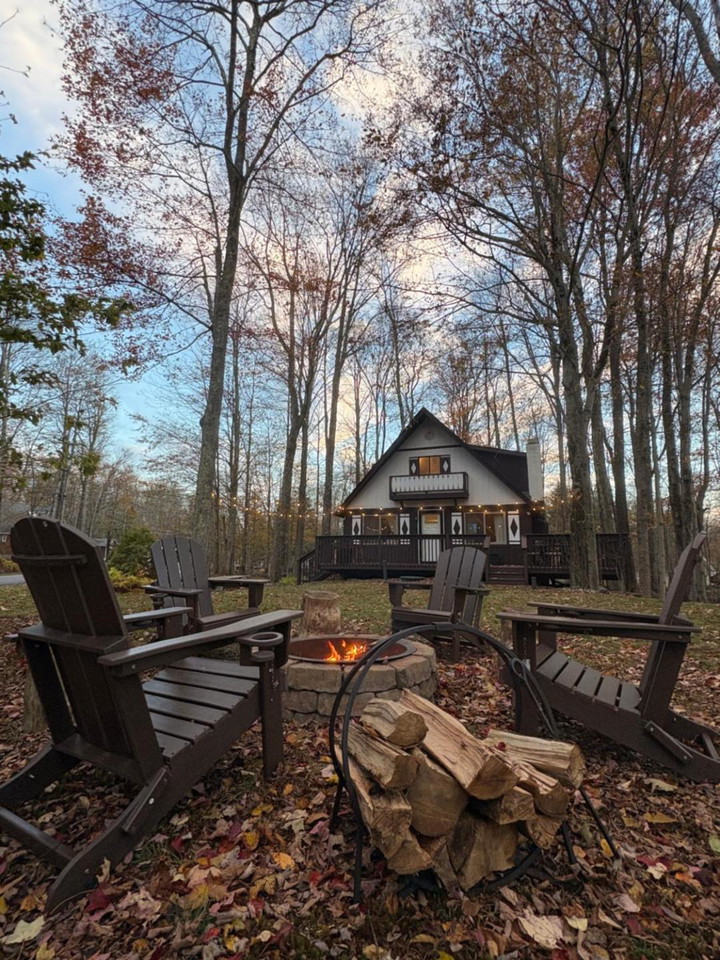 Cabin With Sauna Walking Distance To Beach - Pensilvania