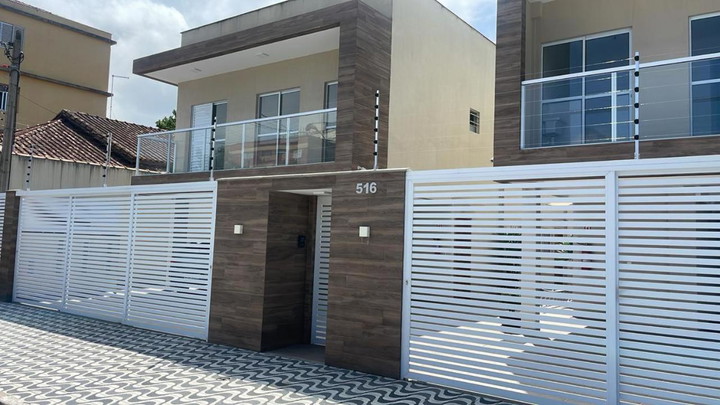 Casa De Condomínio 350 Mts Da Praia - Praia Grande