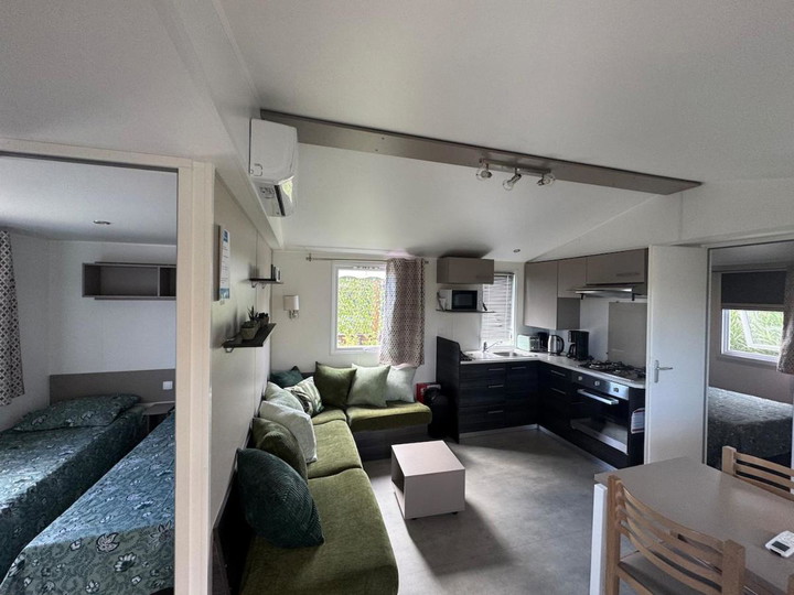 Bungalow 184b 6 Personnes Wi-fi Camping 4 éToiles Lac Des Rêves - Montpellier