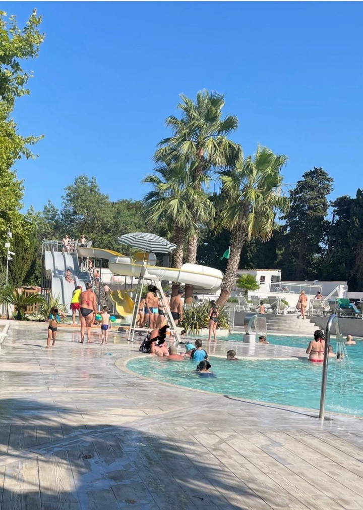 Mobilhome Ligaropa Climatisé 3 Ch 6 Pers Camping Des 7 Fonts - Marseillan