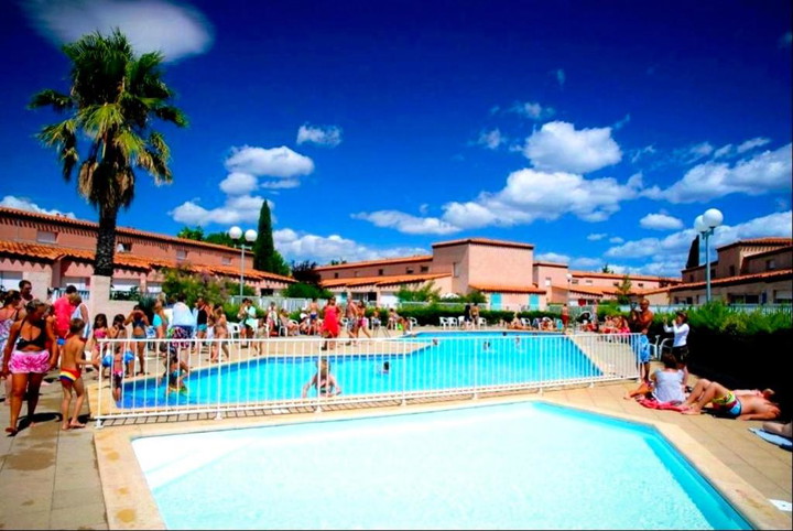 Maison Climatisée 6 Pers Avec Piscine Surveillée, Plage Et Port à 5 Min à Pied, Terrasse, Wifi - Languedoc-Roussillon