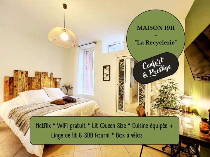 Studio La Recyclerie - Maison 1911 - Confort & Prestige - Gien