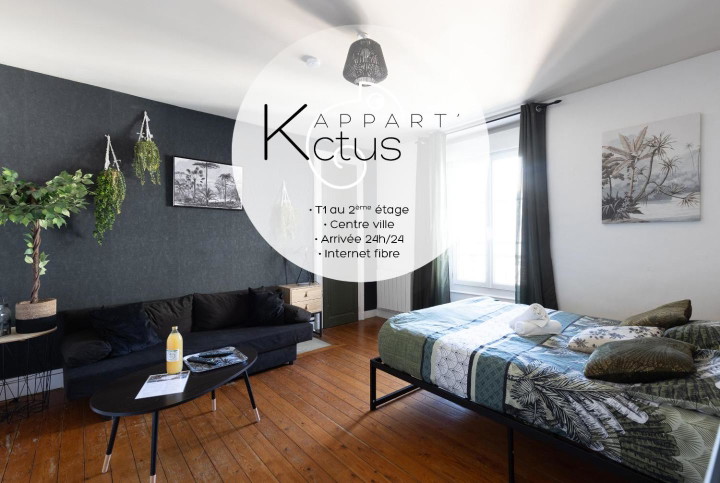 L'appart K-ctus - Moderne Et Design, 4 Pers - Arnage