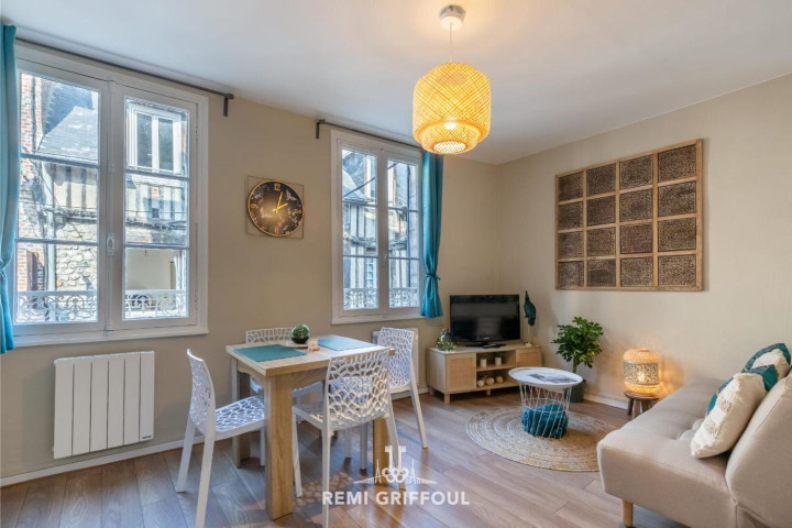 Emeraude Cozy Nest 3 Heart Of Historic District 2 Guests - Honfleur