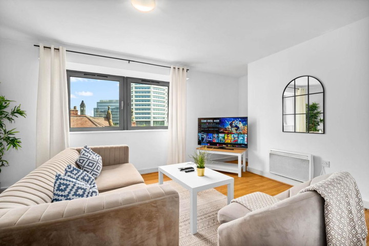 Modern Central Apartment - Smart Tv - Netflix 505f - Birmingham
