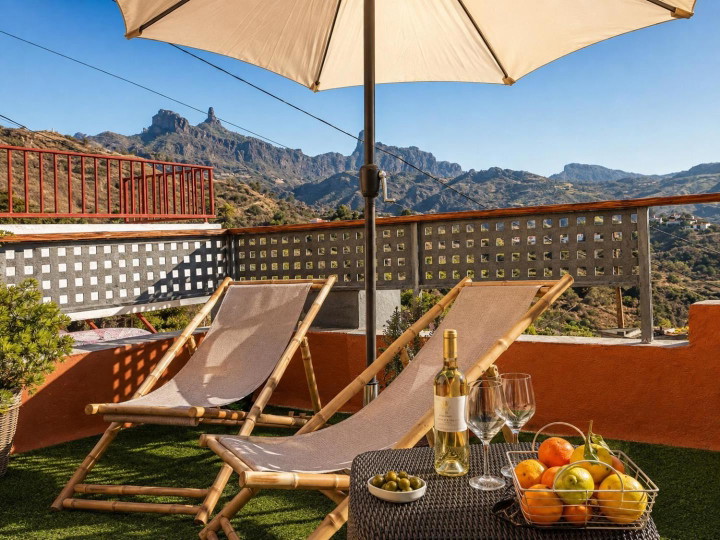 Casa Ada Con Terraza Panorámica Al Roque Bentayga By Canarias Prime Homes - San Bartolomé de Tirajana