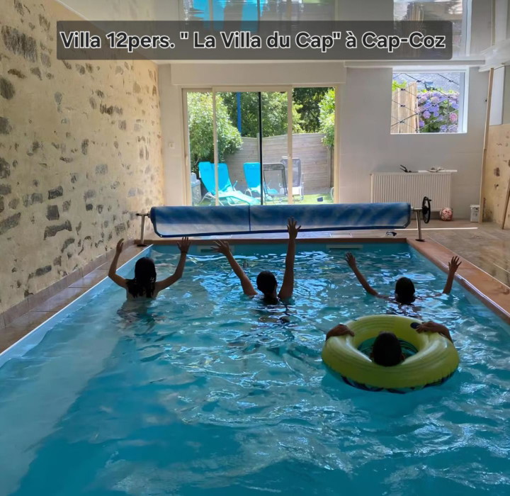 "La Villa Du Cap" Avec Piscine Intérieur, Billard Et à 5 Minutes De La Plage Et Des Commerces! - Brittany