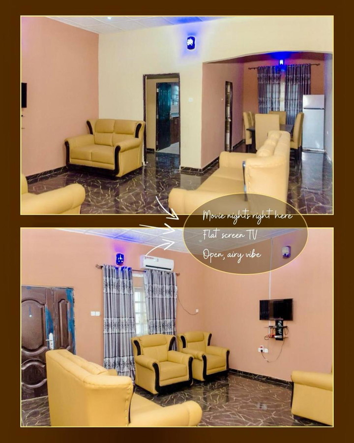 Royal Guests Holiday Lets - A Modern 2-bedroom Apartment With Balcony, 24h Cctv, Perfect For Families, Business Or Leisure - Benin City